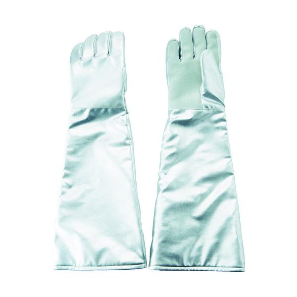 ≪特長≫●難燃性機能を持ったメタ系アラミド繊維にアルミコーティング加工を施し、優れた遮熱性があります。●断熱材を中間層全体に入れたことにより、優れた耐熱性があります。●手のひらに牛床革を貼っているため耐久性に優れています。 ≪用途≫●炉前、...