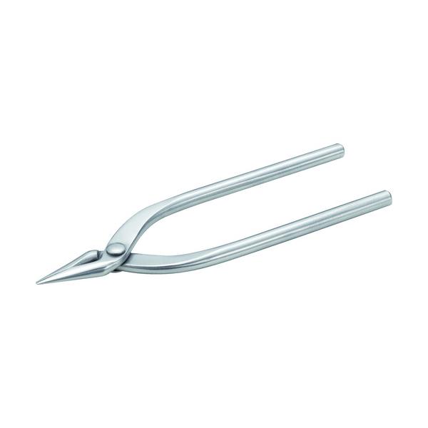 《特長》標準タイプです。くわえ部にギザがなく相手に傷が付きにくいです。《仕様》全長(mm)：120先端形状：標準材質 ステンレス（SUS410）質量・質量単位 36ｇ生産国パキスタン