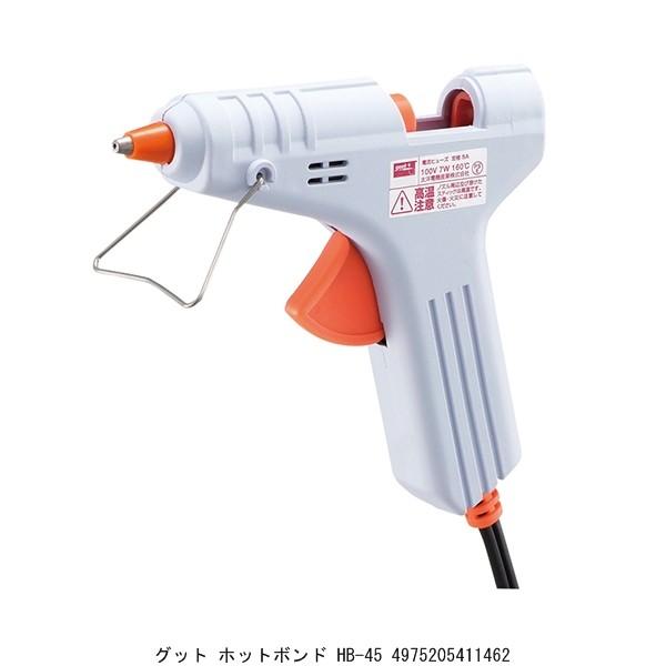 スピード硬化で素早く作業ができる樹脂系接着器です。ノズルは液ダレ防止機構付きです。安全ヒューズが内蔵されています。RoHS対応品です。本体に専用接着スティック「ホットスティック」を差し込み、熱で溶かし接着します。●定格電圧:100VAC50...