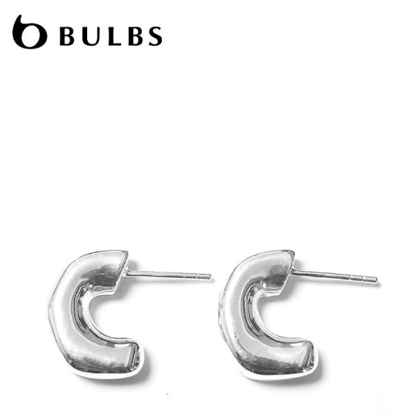 【サイズ】タテ：約15mm(最大)幅：約5mm【素材】Silver Plated シルバーコーティング仕上げニューヨーク発のブランド≪BULBS≫のシルバーピアスです。環境に与える影響を最小限に抑え、過剰な廃棄物を制限するため、BULBSの...