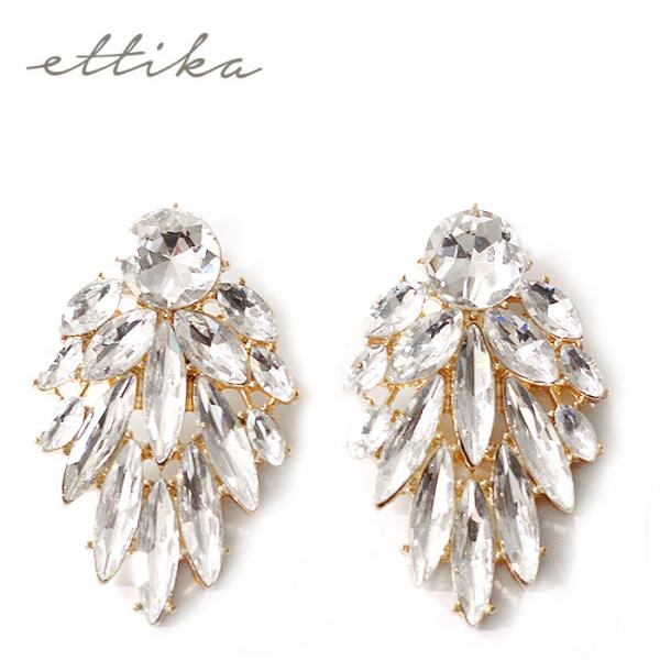 【サイズ】全長：約30mm／幅：約25mm【素材】18K Gold Plated 18金コーティング仕上げグラスビジューポスト：ニッケルフリー サージカルスチール2006年に、ロサンゼルスのビバリーヒルズで Ettie Rafaeli と ...