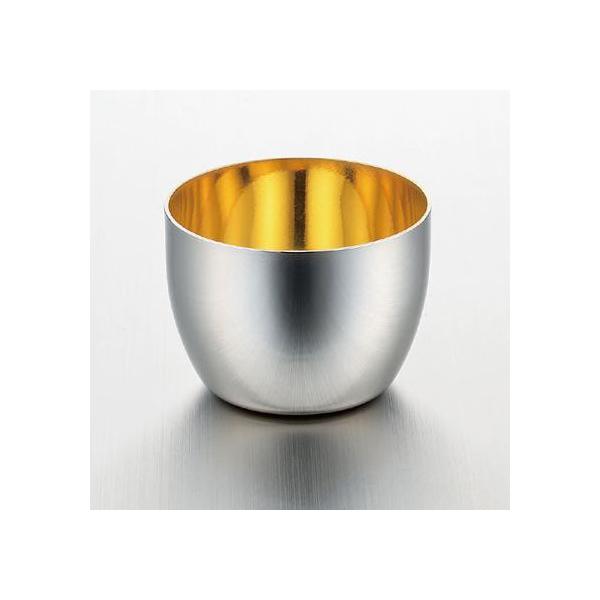 メイド・イン・ツバメ　ステンレス製(内面24金メッキ)　ぐい飲み　100ml　TM-028