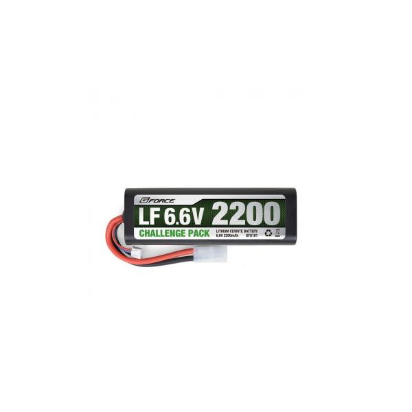 G-FORCE　ジーフォース　LF Challenge Pack LiFe Battery　6.6V 2200mAh GFG101