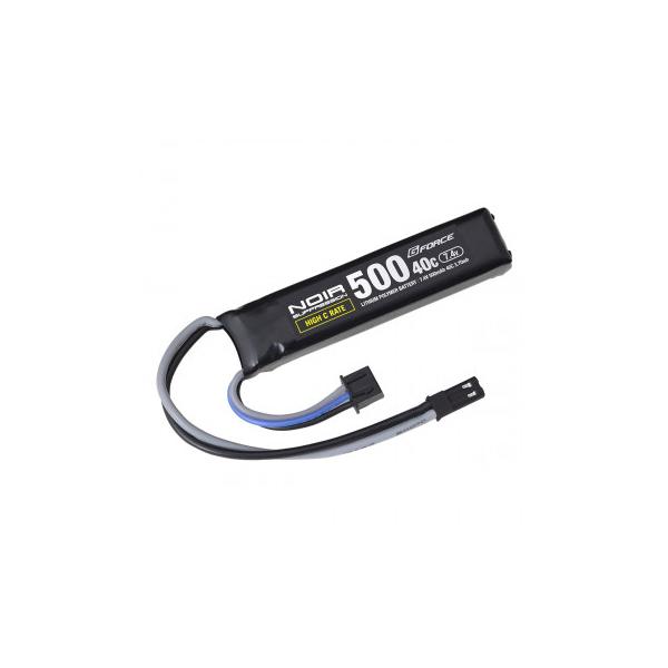 G-FORCE ジーフォース Noir Suppression LiPo 7.4V 500mAh 40C ハンドガン用 GFG931