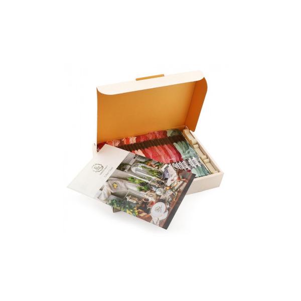 オリムパス GARDEN PARTY 刺しゅう糸セット スプール付(100綛) ハーブガーデン GP-100B