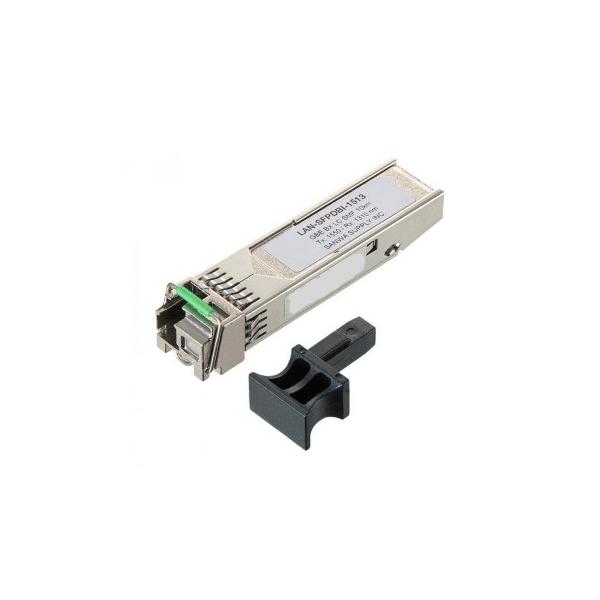 サンワサプライ BiDirectional SFPコンバータ 一芯双方向タイプ LAN-SFPDBI-1513