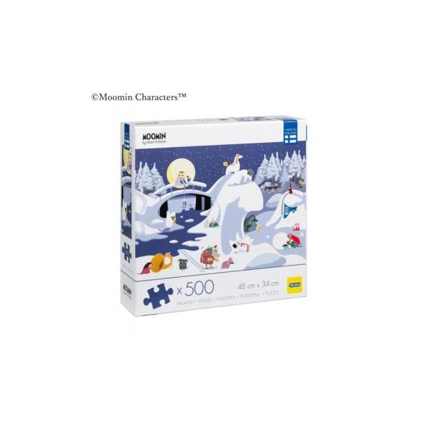 MOOMIN ムーミン ジグソーパズル 500ピース Winter Scenery MNX150080