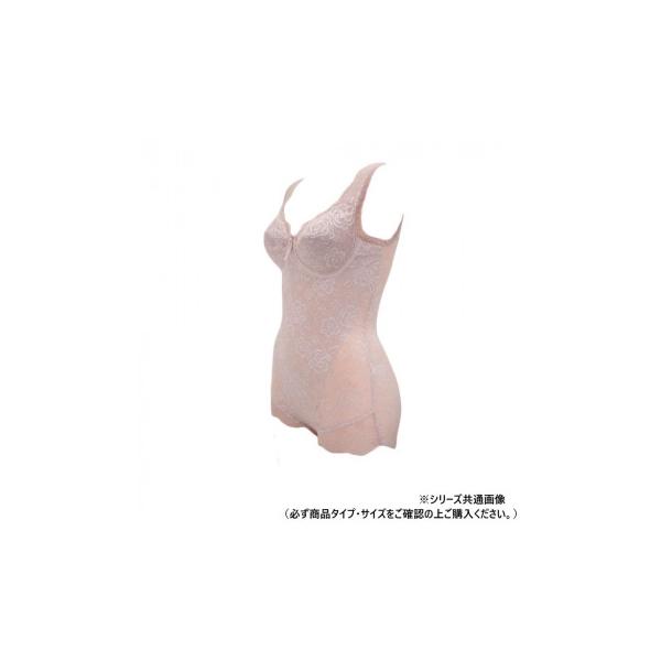 TAMURA yNuco ブルーメリアボディスーツ グラマー ダスティピンク L-YTN25G-115-L