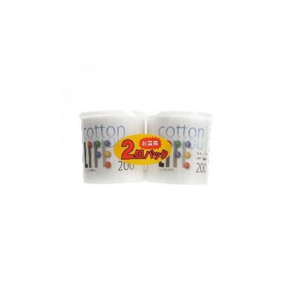 平和メディク コットンライフ綿棒 200本入 2P×30セット 6178