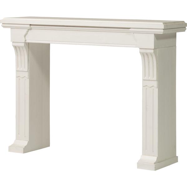 マントルピースにホワイトカラーが登場。細部までこだわった装飾がエレガントな空間を演出します。 材質 天然木(杉) 水性ラッカー塗装 機能  静的耐荷重 10kg サイズ(cm) W100×D26×H73 注意事項  個体差あり 組立 組立式...