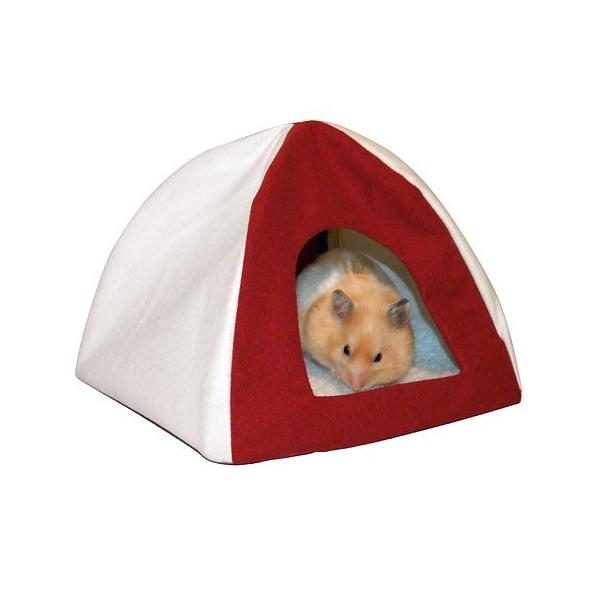取り外し可能で洗えるフリースライニング付きのハムスターちゃん用テントです。 サイズ18 x 18 x 15 cm 。 株式会社ALLFORWANはドイツKerblから認められた日本唯一の総輸入販売代理店です。弊社および弊社の認可させていただ...