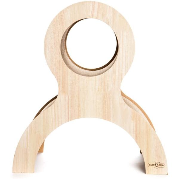 ※キャットピアキャットスクラッチャーは、典型的なスクラッチャーだけでなく、耐久性とプレミアムボール紙から作られているので、長く遊んでいただけます。     傷がつきにくいようにするために作られたカーブと、安静で快適な場所を提供します。 自然...