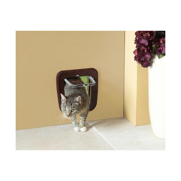 ※ベルギーからおしゃれなペット用品が日本上陸！世界中で５つの大陸７３か国で販売されている実績のあるペットブランドです。猫ちゃんが外出する際の４ウエイドアです4つのパターン（室外へ、室内へ、ロック、オープンのまま）でペットのエントリーまたは出...