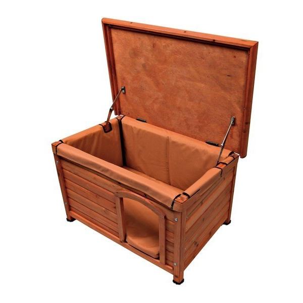 ※こちらはドッグハウス専用のカバー単体の商品になります。 カバーのみですので犬小屋はついておりませんのでご注意ください。画像は装着図です。 ドイツの有名ブランド！トリクシーは世界中で販売されている人気ブランドです。TRIXIEフラットルーフ...