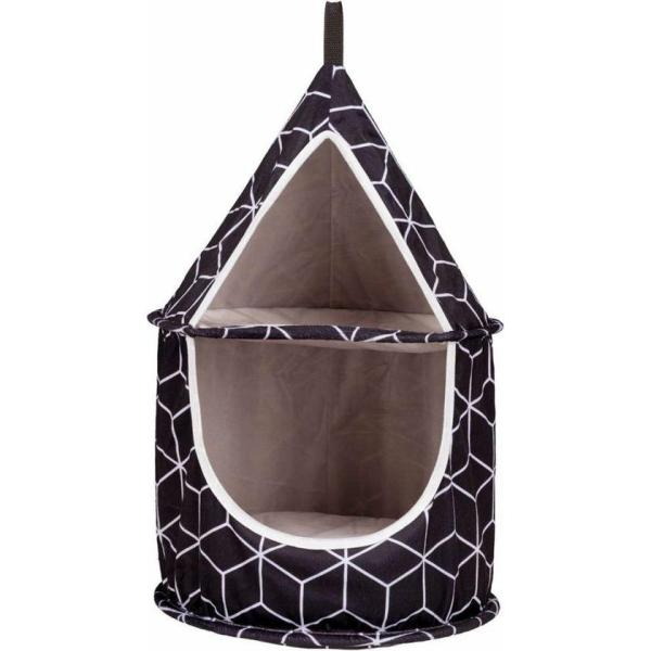 ヨーロッパで人気のＴＲＩＸＩＥからキャットタワーが新登場！猫が寝たり遊んだりするのに理想的なベッドです。 この魅力的な 2 階建ての洞窟には、短毛のプラッシュ カバーが付いており、家のどこに置いても見栄えがします。 猫が休んだり遊んだりする...