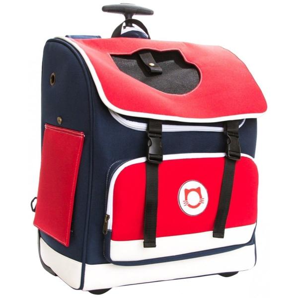 ※顔型をあしらった楽しいバックパックキャットキャリーバッグです。正面にあるファスナーポケットにはお出かけに必要な小物類を収納できます。バッグの中にペットが入った後上部のファスナーを開けなくても猫ちゃんの顔がメッシュドアになっていて中の様子を...