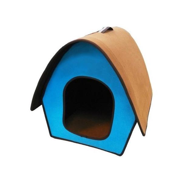 ※【アメリカPENNPLAX】アクアリウムで有名なアメリカペンプラックスからインテリアにもピッタリのドッグハウスが登場！！屋内ドッグハウスは、必要に応じて簡単に屋根部分をはずして取ることができます。 シンプルなジップアップなので組み立てもわ...