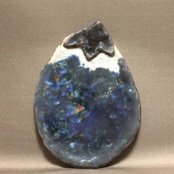 品名 　文山 越前文山　なす型サイズ 　高さ　 約1.6センチ　　横幅 　約16.5センチ　奥行 　約12センチ