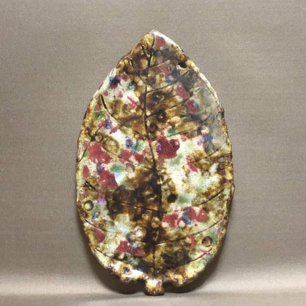 品名 　文山 越前文山　リーフ型サイズ 　高さ 　約1.0センチ　　横幅 　約22.5センチ　奥行　 約13.5センチ