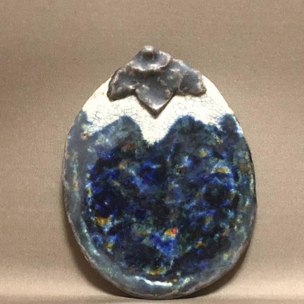 品名 　文山 越前文山　なす型サイズ 　高さ 約1.3センチ　　横幅 約16センチ　奥行 約12センチ