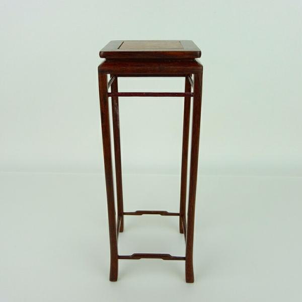 品名 　花台 高卓　(卓台/小品卓)サイズ 　高さ 約21センチ　　横幅 約7センチ　奥行 約7センチ