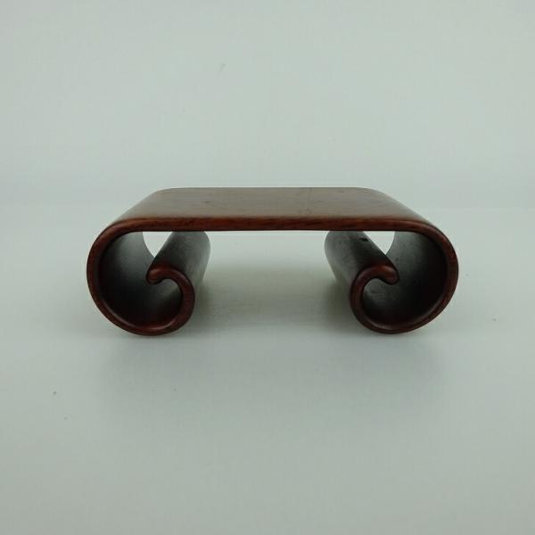 品名 　花台 (卓台・小品卓)サイズ 　高さ　 約 3.2センチ　　横幅 　約 9.8センチ　奥行 　約 5.6センチ