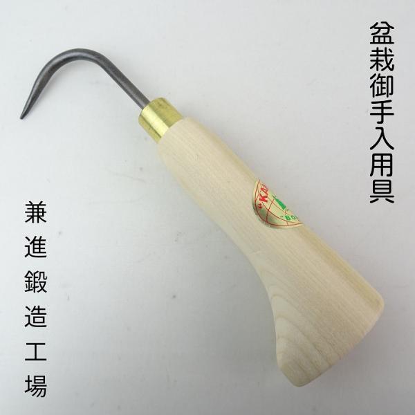 品名 　根かき 1本爪 （兼進）サイズ 　全長　約 16.5センチ　横幅　約 5センチ　素材　鋼（はがね）