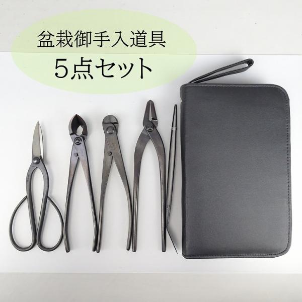 商品名 　盆栽道具 5点セット（喜久和）　　足長盆栽挾・又枝切・針金切・八床・ヘラ付ピンセット・専用ケースサイズ 　足長盆栽挾　　全長 　約 20センチ　　横幅 　約 8センチ　　刃渡り 約 5センチ　又枝切　　全長　 約 20.5センチ　...
