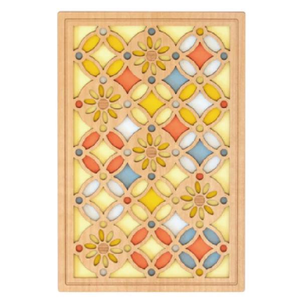 神社やお寺をイメージした木のぬくもりが伝わる御朱印帳です。レーザー加工を施した木素材で表紙を仕立てたオリジナル御朱印帳です。 集めた御朱印を広げれば一目で楽しめる蛇腹式です。●サイズ/B6　　W120×D15×H180mm ◆翌営業日〜2営...