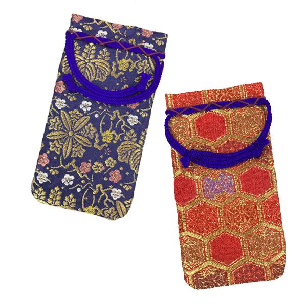 ☆華やかな西陣織風の印章袋☆※商品は1個単位になります和柄の布製印相袋になります職人が一つ一つ丁寧につくりあげ、布に織り込まれた金糸がより豪華な印象です印相袋としてはもちろん、作りが大きいので小物入れ、数珠入れとしてもオススメです仕様: 西...
