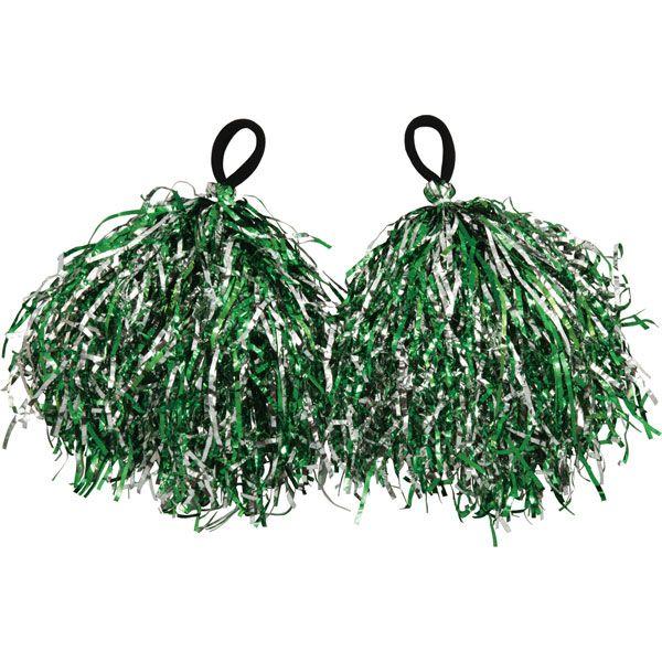 ソフトゴム付。腕や指につけられるから手が自由に使えるポンポン。2個1組。サイズ：取手45mm、房約270mm※ご注文時にメーカー在庫が品切れになっている場合がございます。ご了承ください。