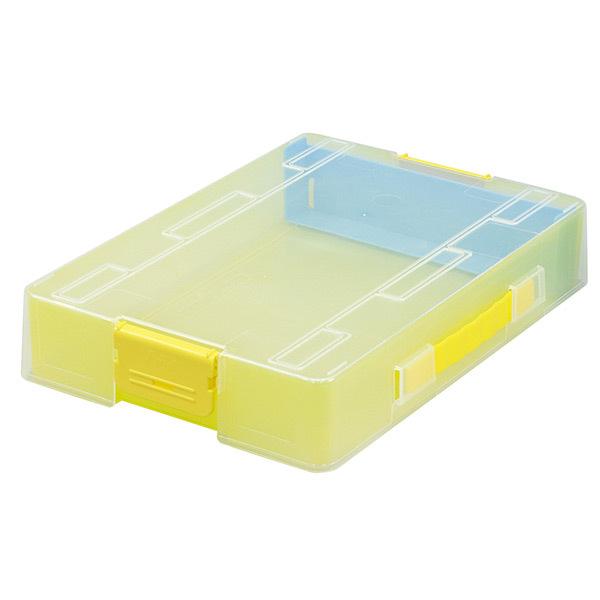 中身が見やすくひき出しにもなる多機能おどうぐばこ！A4クリアファイルがフタ・本体の両方に入る多機能おどうぐばこ多機能な5つの特長 ■商品サイズ：組立サイズ：240×340×65mm、ならべたサイズ：465×340×63mm ■包装形態：ポリ...