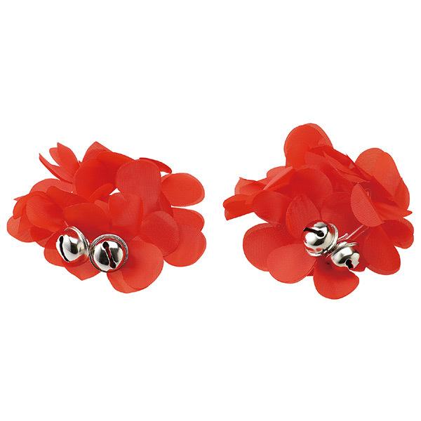 見た目も音も華やかな鈴付きのうでわ！ ■商品サイズ：約φ100×高さ65mm ■セット内容：本体×1（2個組） ■重量：11g ■材質：ポリエステル、鉄 ■生産国：中国 ※ご注文時にメーカー在庫が品切れになっている場合がございます。ご了承く...