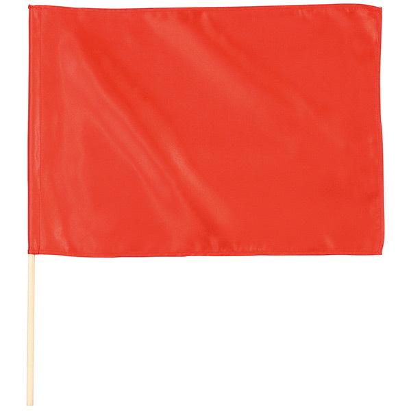 手軽な大きさで振りやすい光沢のあるサテン旗■商品サイズ：旗：約500×360mm、棒：φ12×570mm ■重量：50g ■材質：サテン ■生産国：中国※ご注文時にメーカー在庫が品切れになっている場合がございます。ご了承ください。