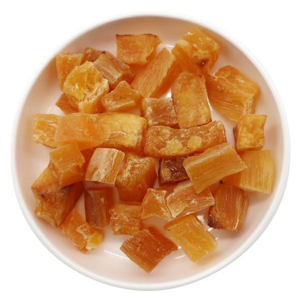 お腹の弱いワンちゃんにもおすすめ素材をそのまま加工しているので、噛むほどに弾力と自然な甘みが感じられます。食物繊維が腸内環境を整えてくれるから、お腹の弱いワンちゃんにもおすすめですよ。手作り食やドライフードのトッピングに小型犬にもカットせず...