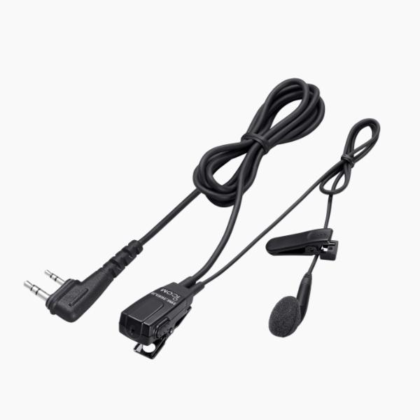 小型イヤホンマイクロホン（スリムL型コネクタ対応）適応機種：IP502H  IP501H  IP500H  IP100H/IP100FS/IP1000C IC-DPR4  IC-DPR30  IC-DPR3  IC-DPR4 PLUS IC...