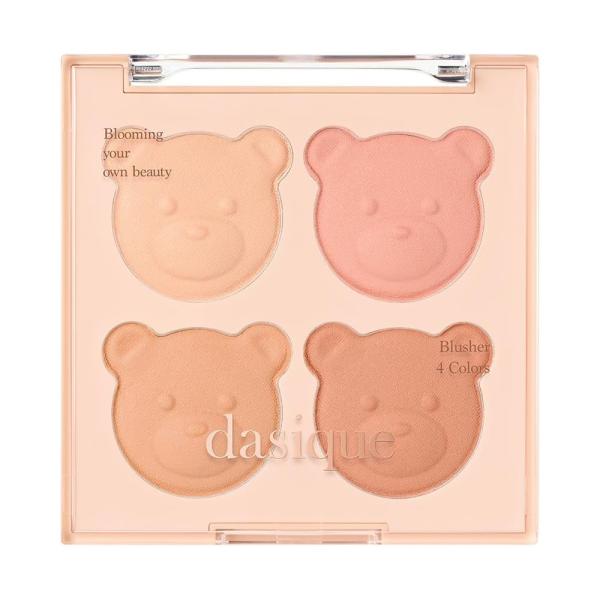 [dasique] デイジーク ブレンディング ムード チーク チークパレット Dasique Blending Mood Cheek 韓国コスメ16 Brown Bear
