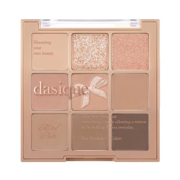 dasique デイジーク Shadow Palette 24 Muted Nuts ミューテッドナッツ シャドウパレット アイシャドウ 韓国コスメ
