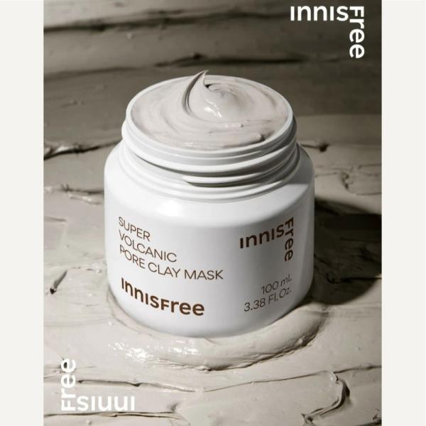 Innisfree スーパー ヴォルカ ニック ポア クレイマスク Super Vocanic Pore Mask 100ml イニスフリー クレイパック 洗い流しパック