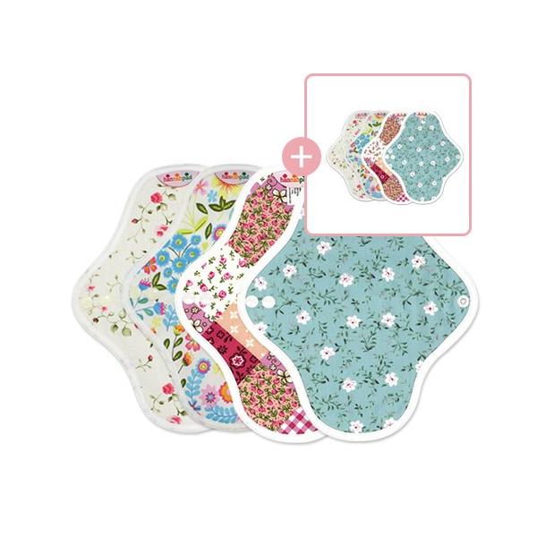 軽い日の昼用や終わりかけに最適。少ない日用のSサイズが4+4枚の計8枚セット。