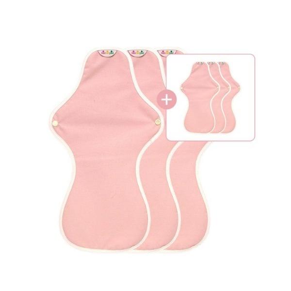 特に多い日の夜用布ナプキン。安心してお休みいただけるXLサイズ６枚セット。一晩中着けていてもしっかりと経血を吸収します。おまけでハンガー付き！