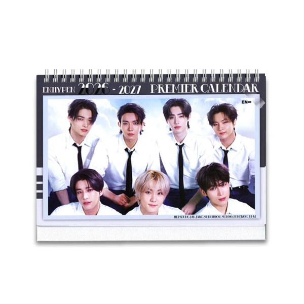 ENHYPEN エンハイプン エナプ 2026年 - 2027年 2年間 卓上 カレンダー グッズ■ 構成2026年1月〜2027年12月 (24ヶ月分) の卓上カレンダー上部にはリングがついていて、めくり式になっています。ステッカー12枚...
