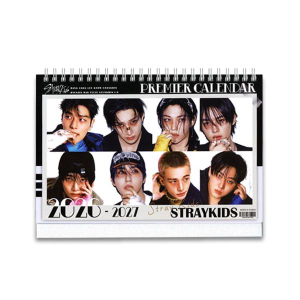 Stray Kids ストレイキッズ スキズ 2026年 - 2027年 2年間 卓上 カレンダー グッズ■ 構成2026年1月〜2027年12月 (24ヶ月分) の卓上カレンダー上部にはリングがついていて、めくり式になっています。ステッカ...