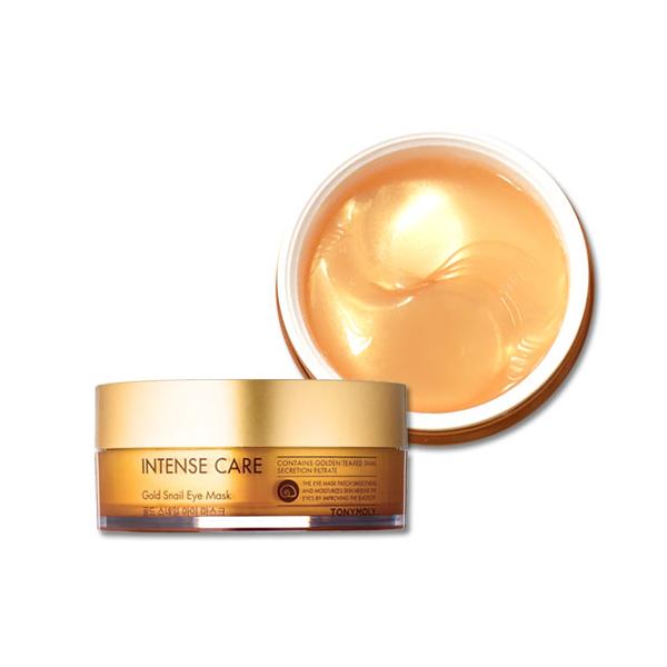 TONYMOLY (トニーモリー) - インテンスケア ゴールド スネイル アイマスク パッチ[60枚]■商品説明目の周りの肌を滑らかにしっとりと整えるアイパッチです。ハイドロゲルパッチが肌にぴったり密着して、隙間なくケアします。目元のシワ...