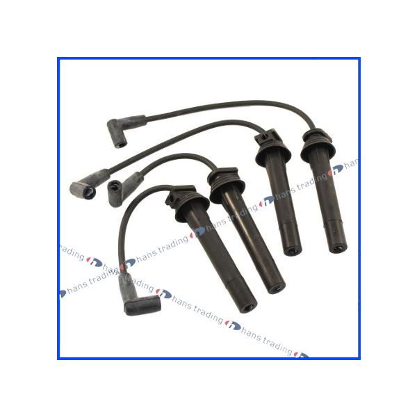 ■商品詳細■BMW MINI ミニ  R50 R52 R53　One Cooper CooperSW10/ W11エンジン用　プラグコード ハイテンションコードイグニッションコード  一台分 / 4本セットBERU製 になります。■純正品番...