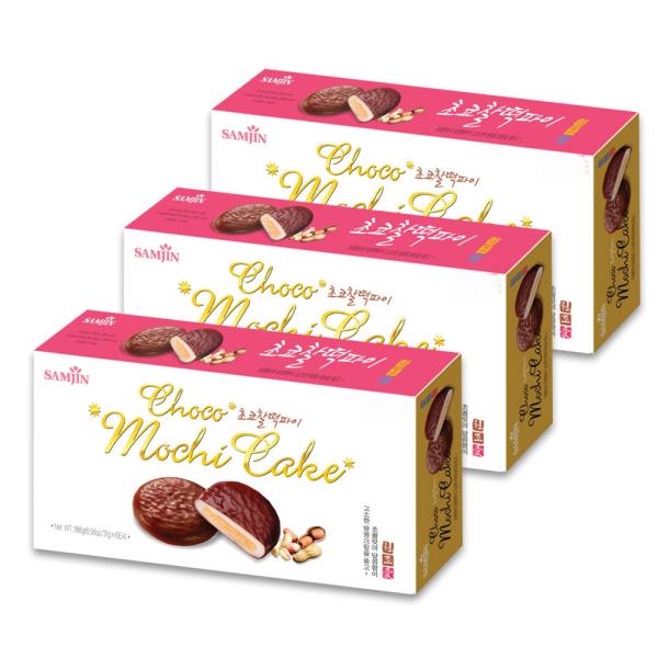 チョコパイの中にしこしこした餅が入っています。