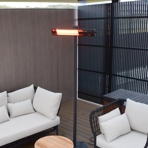 ■商品名Chrester クレスターピクシーヒータースタンド付Pixie heater with stand■サイズ(mm)本体 ：約 幅600×奥行100×高さ60mmスタンド ：約 直径400x高さ650/1250/1850mm3段階■...