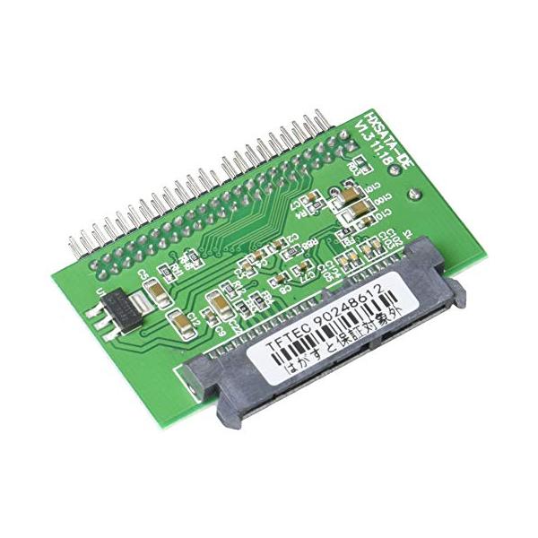 ・  SATA-44A・端子 : IDE 44ピン(オス) - SATA(7ピン+15ピン・メス)