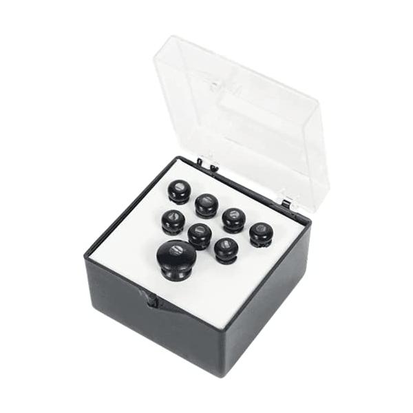 ・  18APP50・マーチン純正ブリッジピン＆エンドピンセット・エボニー材にパールドット