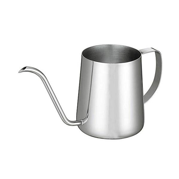 ・シルバー 9.1×18.7×7.8cm FP5155・・PatternName:コーヒードリップポット 390ml・直火や電子レンジには使用できません。お湯をコーヒードリップポットに入れて使用してください。・注ぎ口が細く、ドリップする際の...